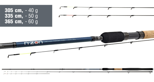 Feederový prut Daiwa N'ZON Mini Method Feeder | NASTRAHY.cz