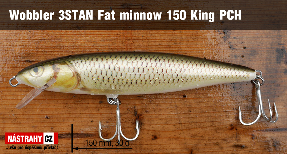 Wobbler 3STAN Fat minnow 150 King | NASTRAHY.CZ